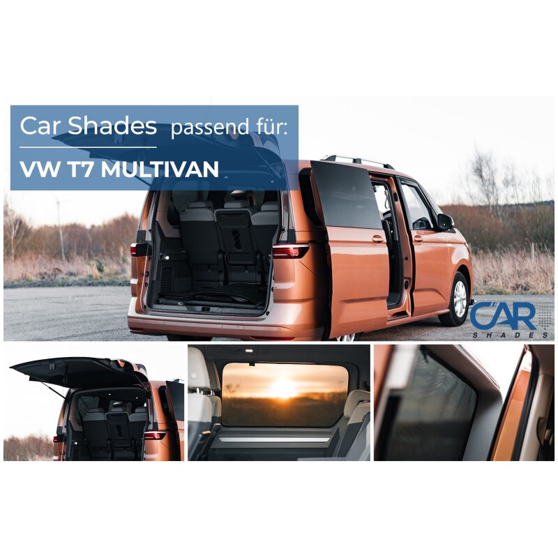 Car Shades - VW T7 Multivan 5dr 2022> Full Rear Set, 114,90