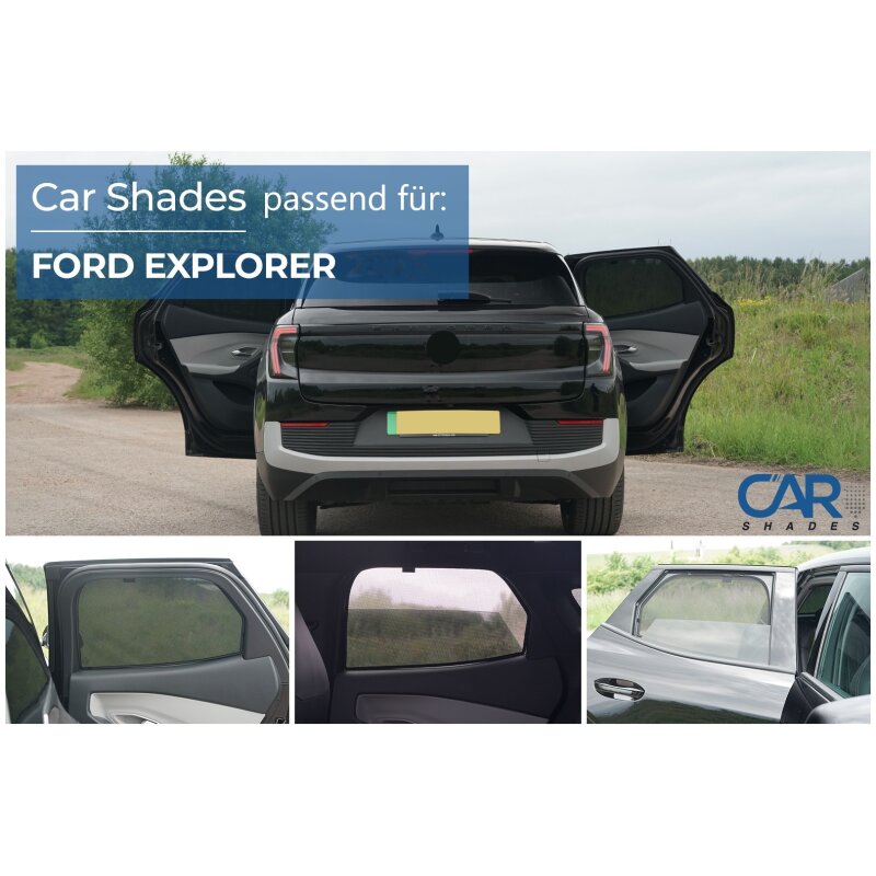 Car Shades for Ford Explorer BEV 2025> Rear Door Set, 65,90
